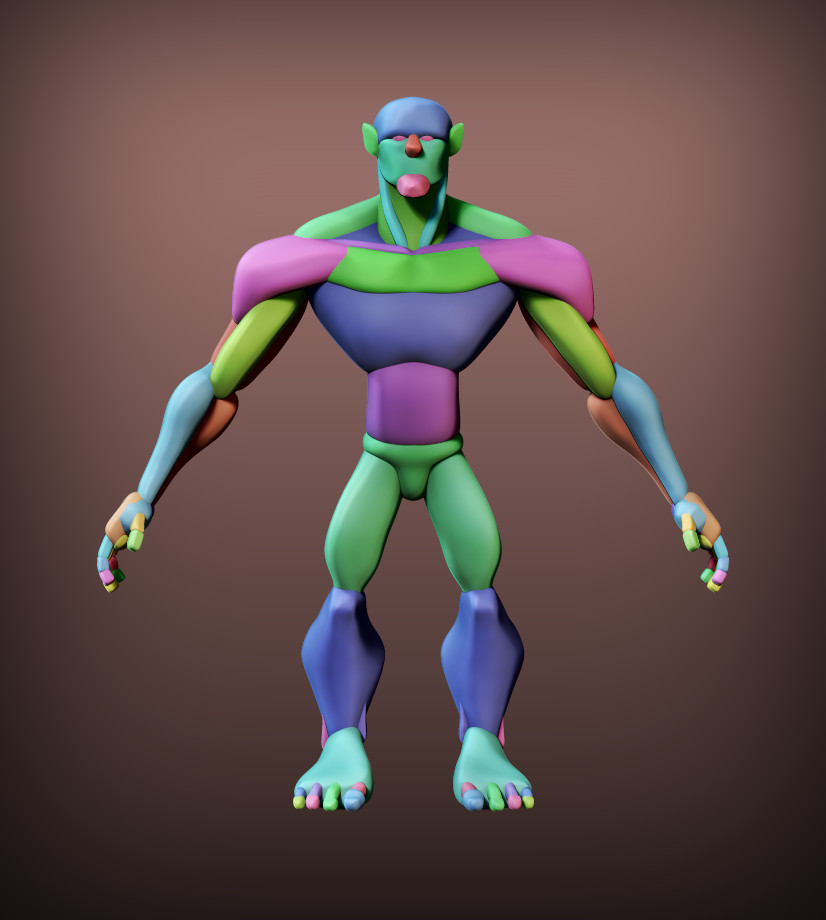 ArtStation - Stylized Male Blocking | Resources