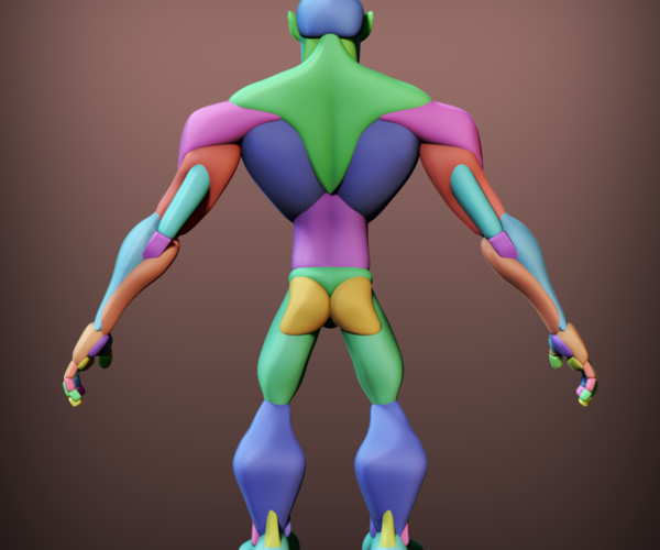 ArtStation - Stylized Male Blocking | Resources