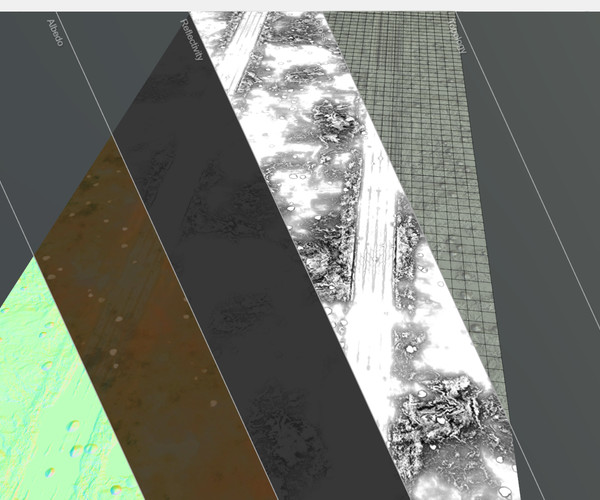 ArtStation - Road texture PBR substance designer | Resources