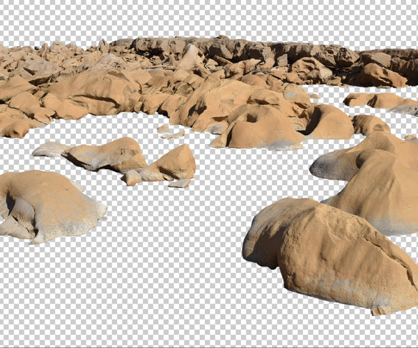 ArtStation - Ancient Boulder Cutouts | Resources