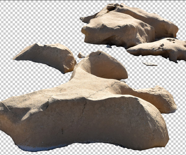 ArtStation - Ancient Boulder Cutouts | Resources