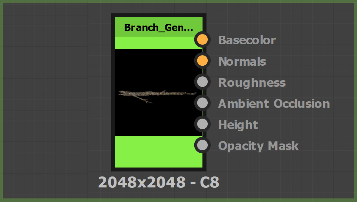 ArtStation - Procedural Branch Generator | Game Assets