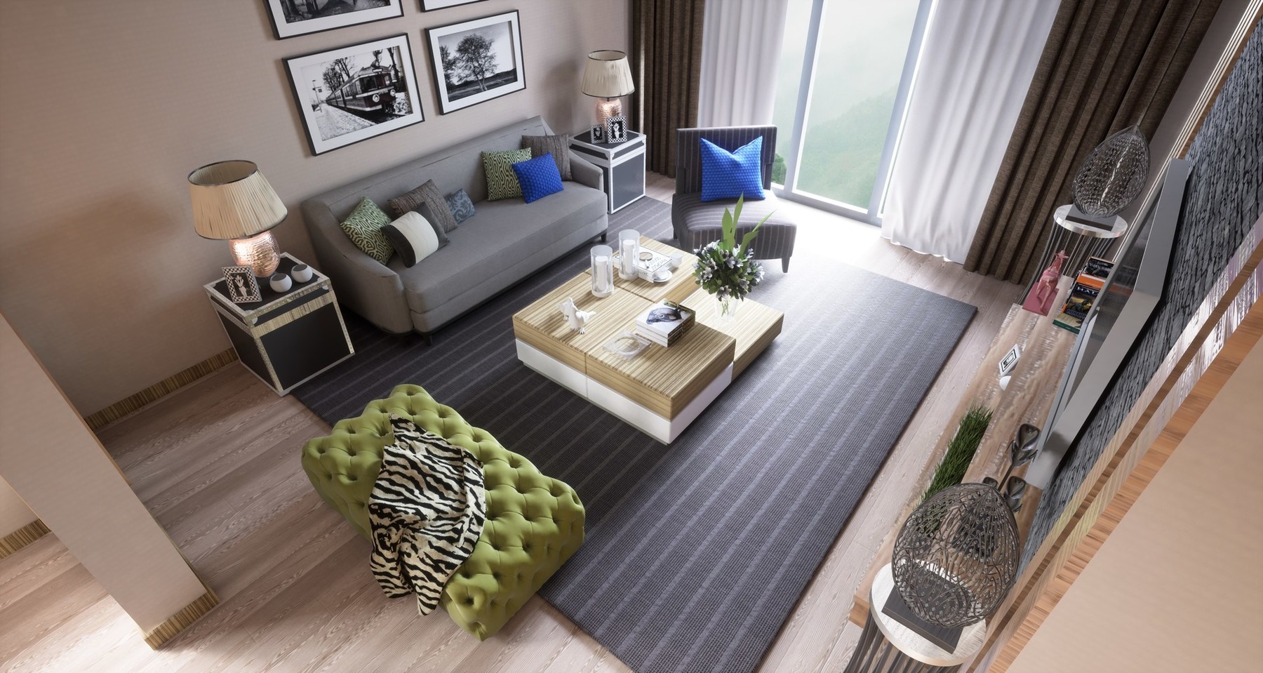 ArtStation - Living Room Interior Walk through VR in UE4 | Resources