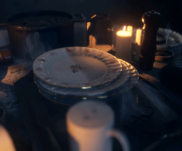 ArtStation - Horror Dining Room - UE4/UE5 | Game Assets