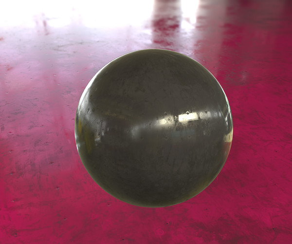 ArtStation - 20 Stylized SciFi Metal Patterns in 1 Smart Material ...