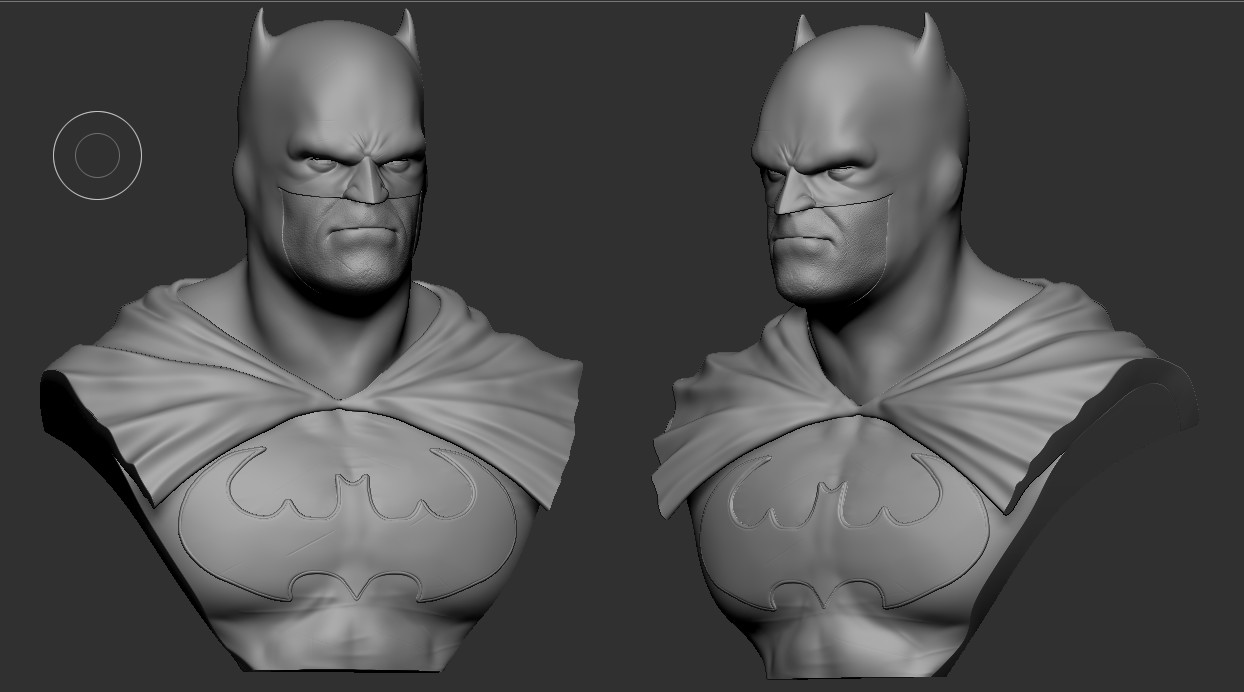 ArtStation - Bust Batman concept by Ariel Olivetti | Game Assets