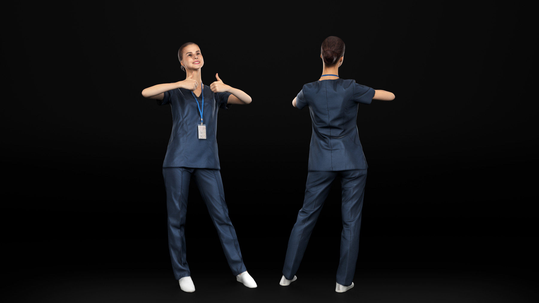 ArtStation - Medical nurse 39 | Game Assets