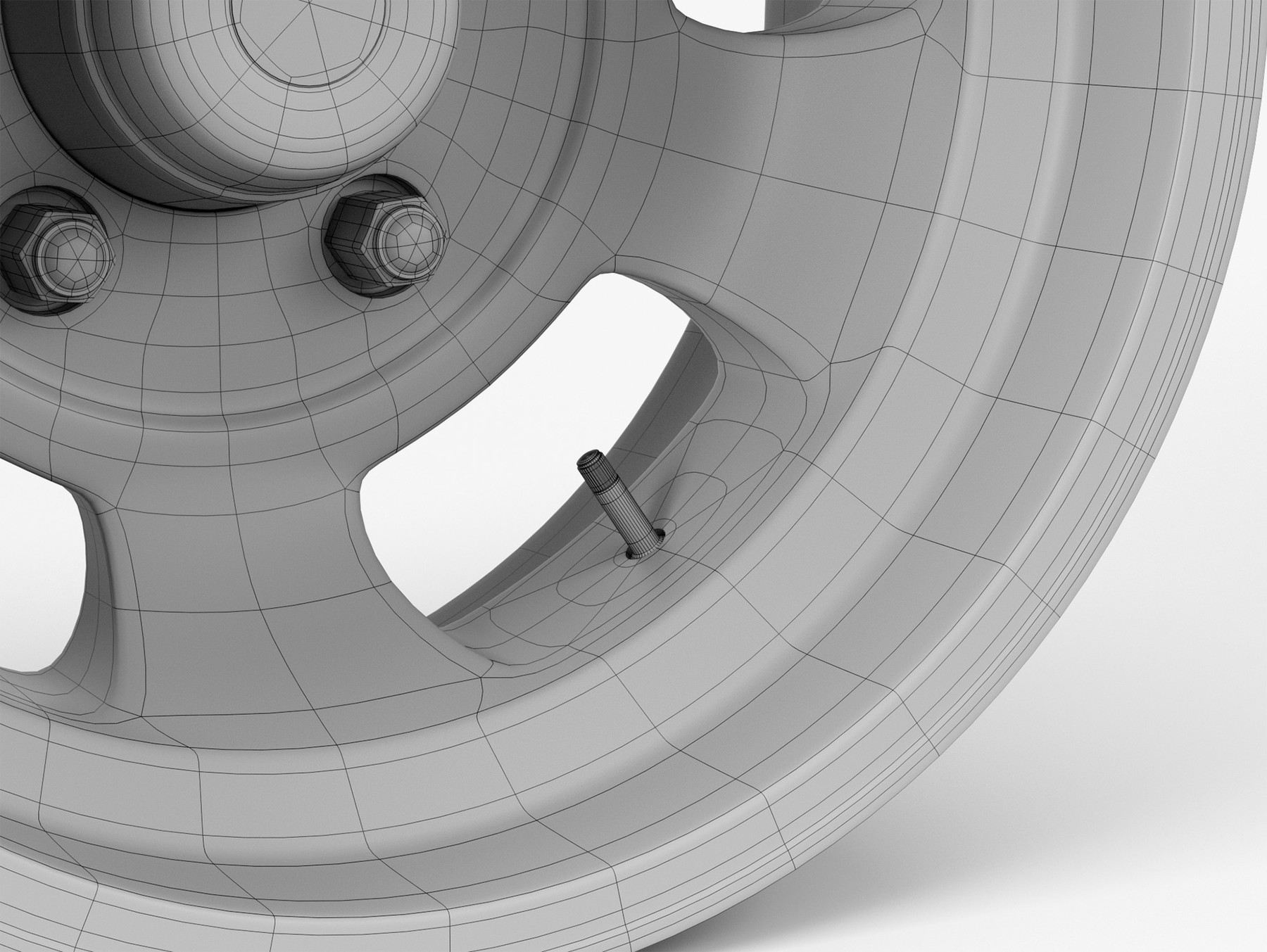 ArtStation - U.S. Indy Mag Wheel | Game Assets