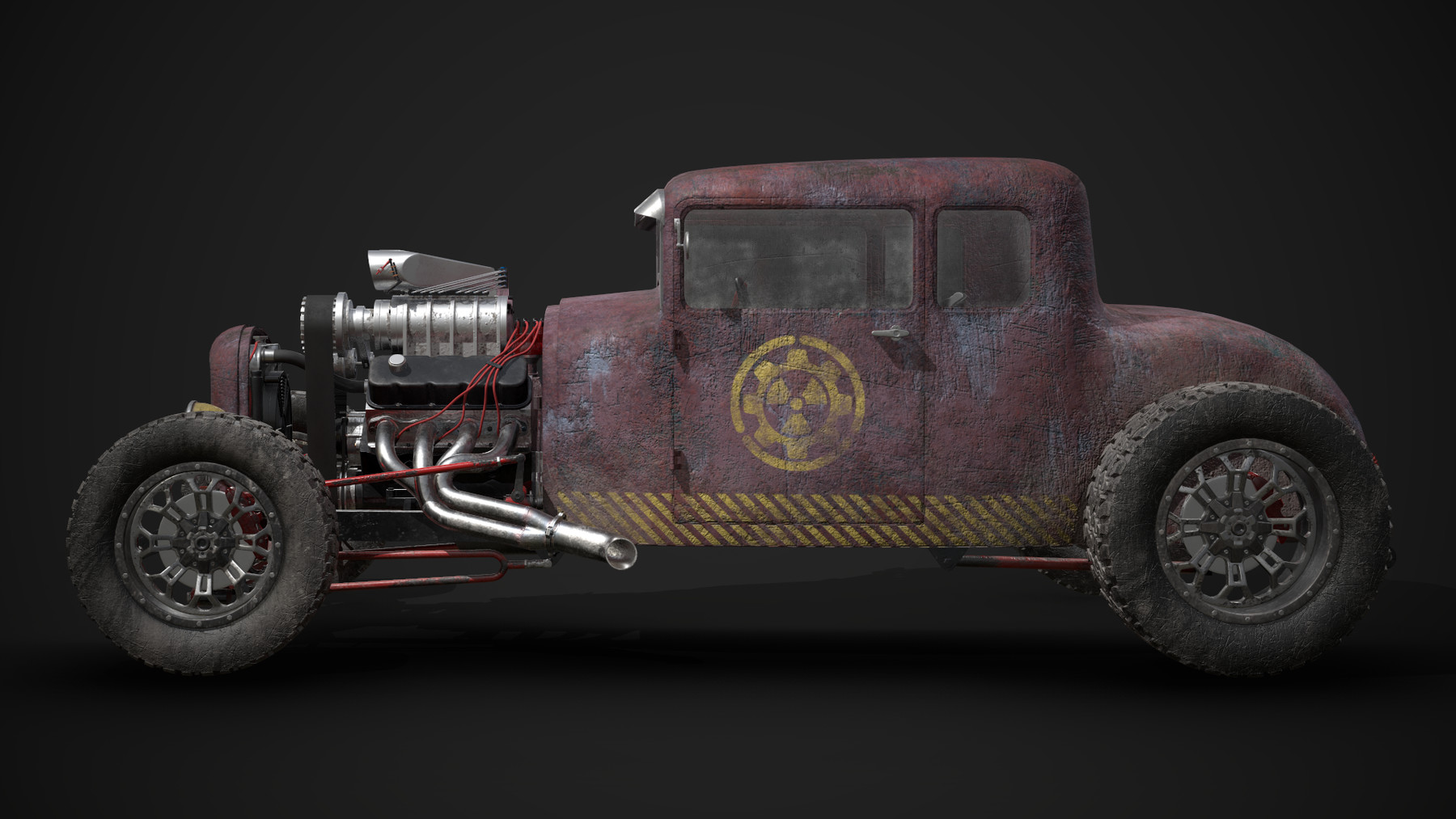 ArtStation - Hot Rod | Game Assets
