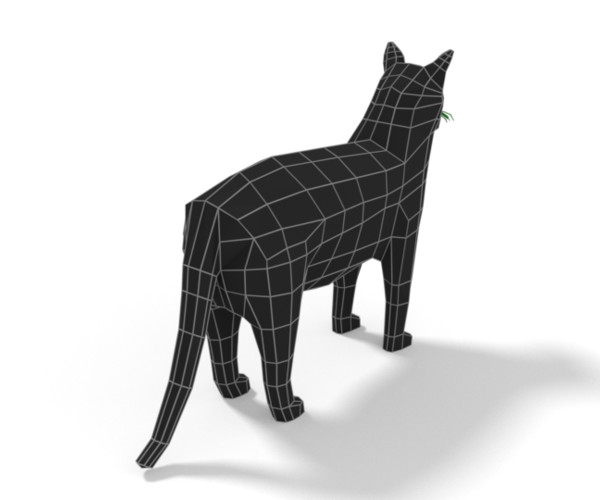 ArtStation - Low Poly Cartoon Cat | Resources