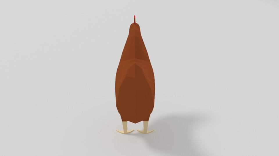 ArtStation - Low Poly Cartoon Chicken | Resources