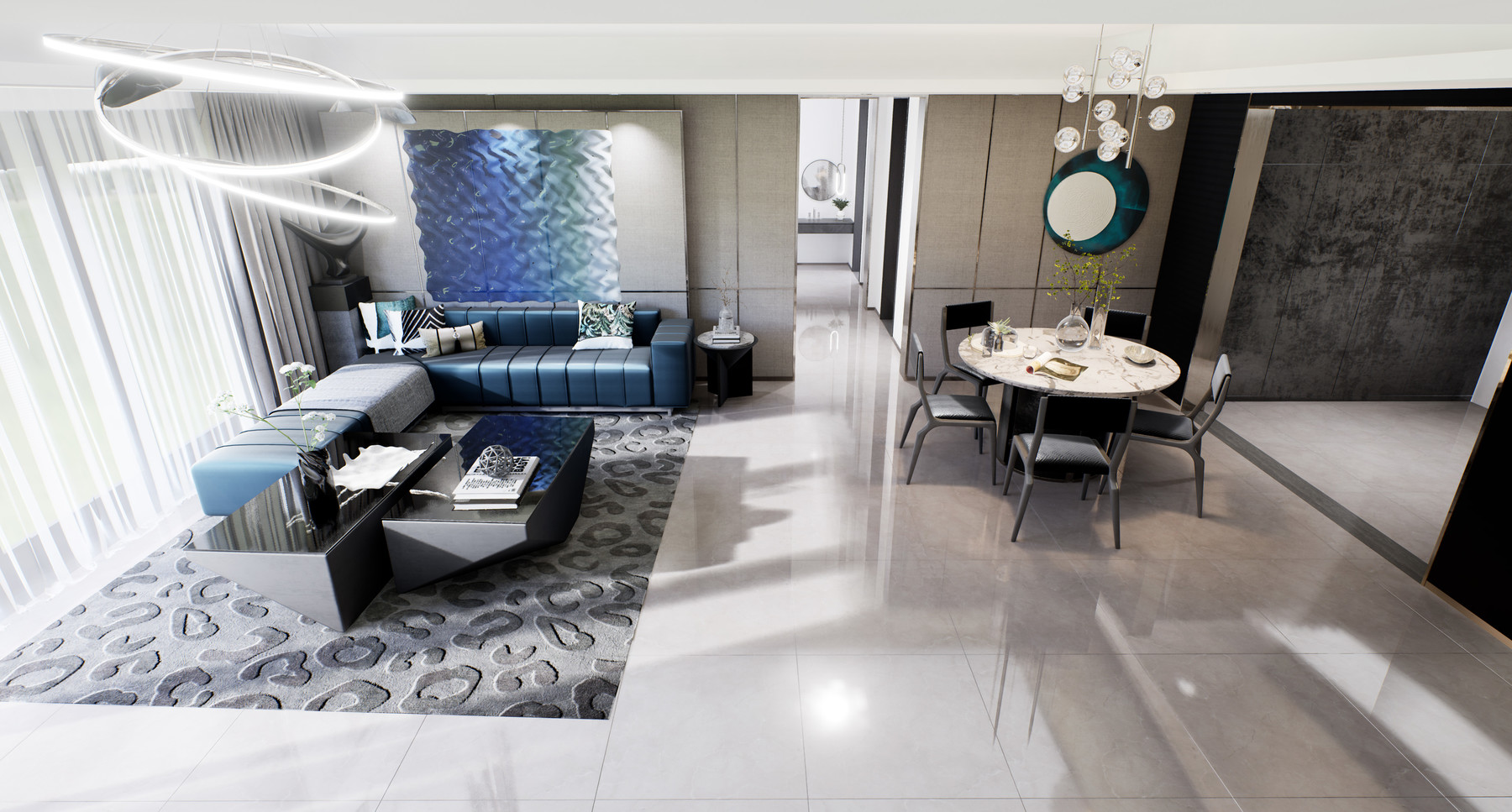 ArtStation - Living Room Interior walk through VR in UE4 (unreal engine ...