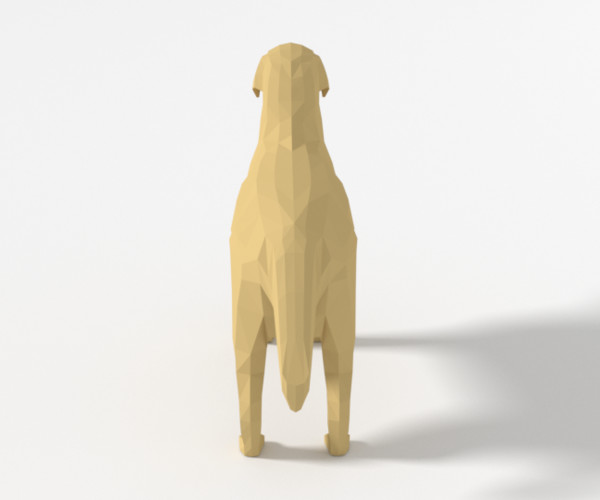ArtStation - Low Poly Cartoon Labrador | Resources