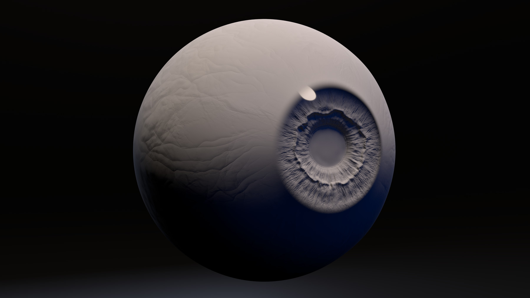 ArtStation - Photorealistic Eye with Pupil Dilation and Constriction 2. ...