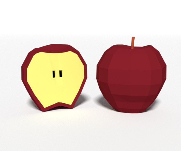 ArtStation - Low Poly Cartoon Fruit Collection | Resources