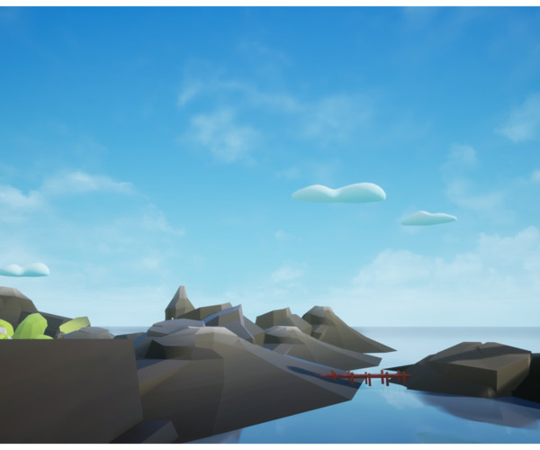 ArtStation - Low Poly World : FBX models + Unity and Unreal Engine - 4. ...