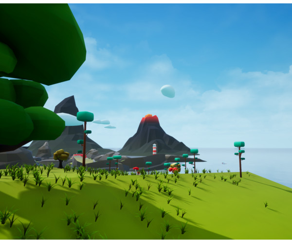 ArtStation - Low Poly World : FBX models + Unity and Unreal Engine - 4. ...