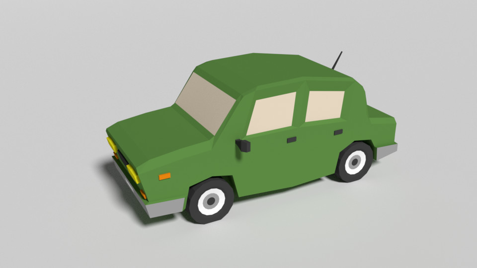 ArtStation - Low Poly Cartoon City Cars Collection | Resources
