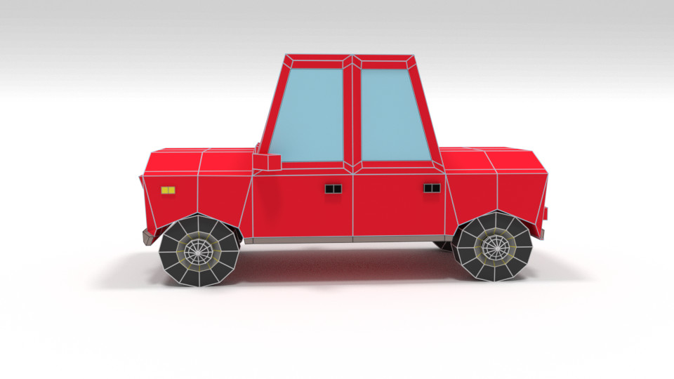 ArtStation - Low Poly Cartoon City Cars Collection | Resources