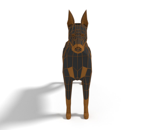 ArtStation - Low Poly Cartoon Dog Pack 3D Model Collection | Resources