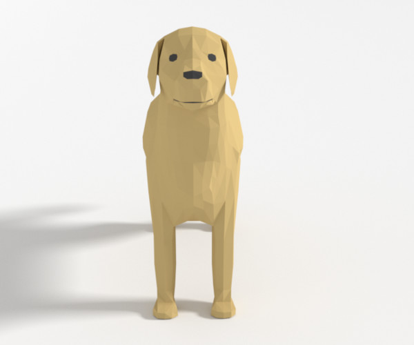 ArtStation - Low Poly Cartoon Dog Pack 3D Model Collection | Resources