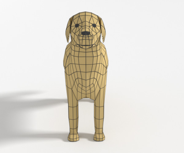 ArtStation - Low Poly Cartoon Dog Pack 3D Model Collection | Resources