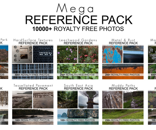 ArtStation - Mega Reference Pack - 10,000+ Royalty Free Photos | Resources