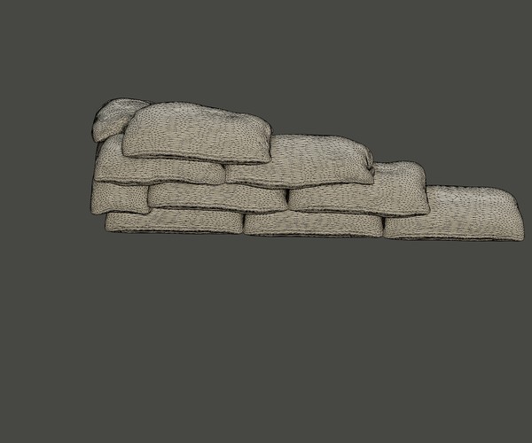 ArtStation - SandBags Pack1 | Resources