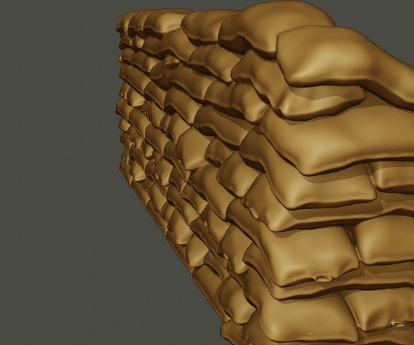 ArtStation - SandBags Pack1 | Resources
