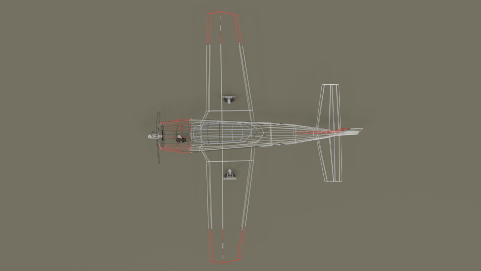 ArtStation - Low Poly T-28 Trojan Training Airplane | Resources