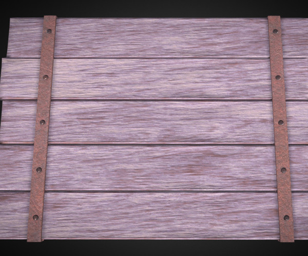 ArtStation - Wood board model | Resources