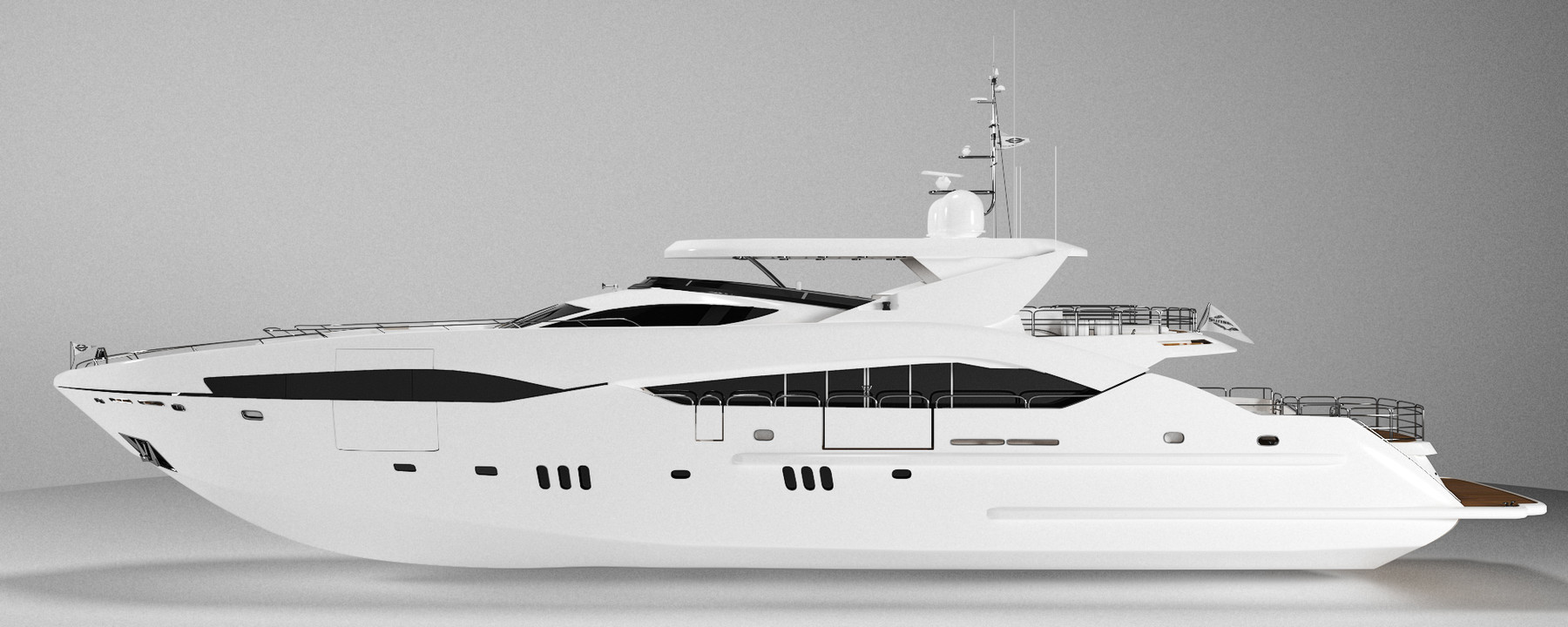 ArtStation - superyacht highly detailed 3d model | Resources