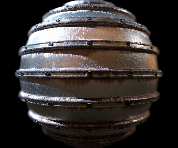 ArtStation - 139. Metal#05 | Game Assets