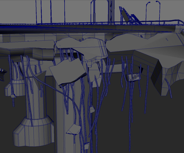 ArtStation - Broken Bridge | Resources