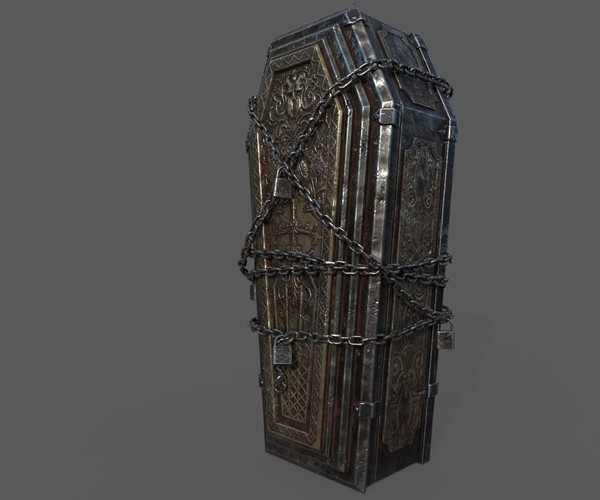 ArtStation - Bloodborne Style Coffin | Game Assets