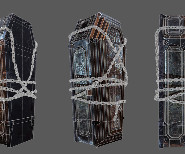 ArtStation - Bloodborne Style Coffin | Game Assets