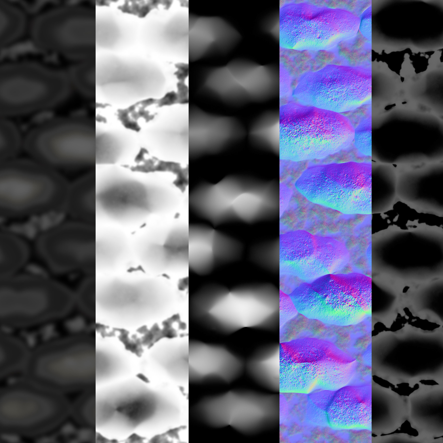 ArtStation - Muddy Cobblestone Road - PBR | Resources