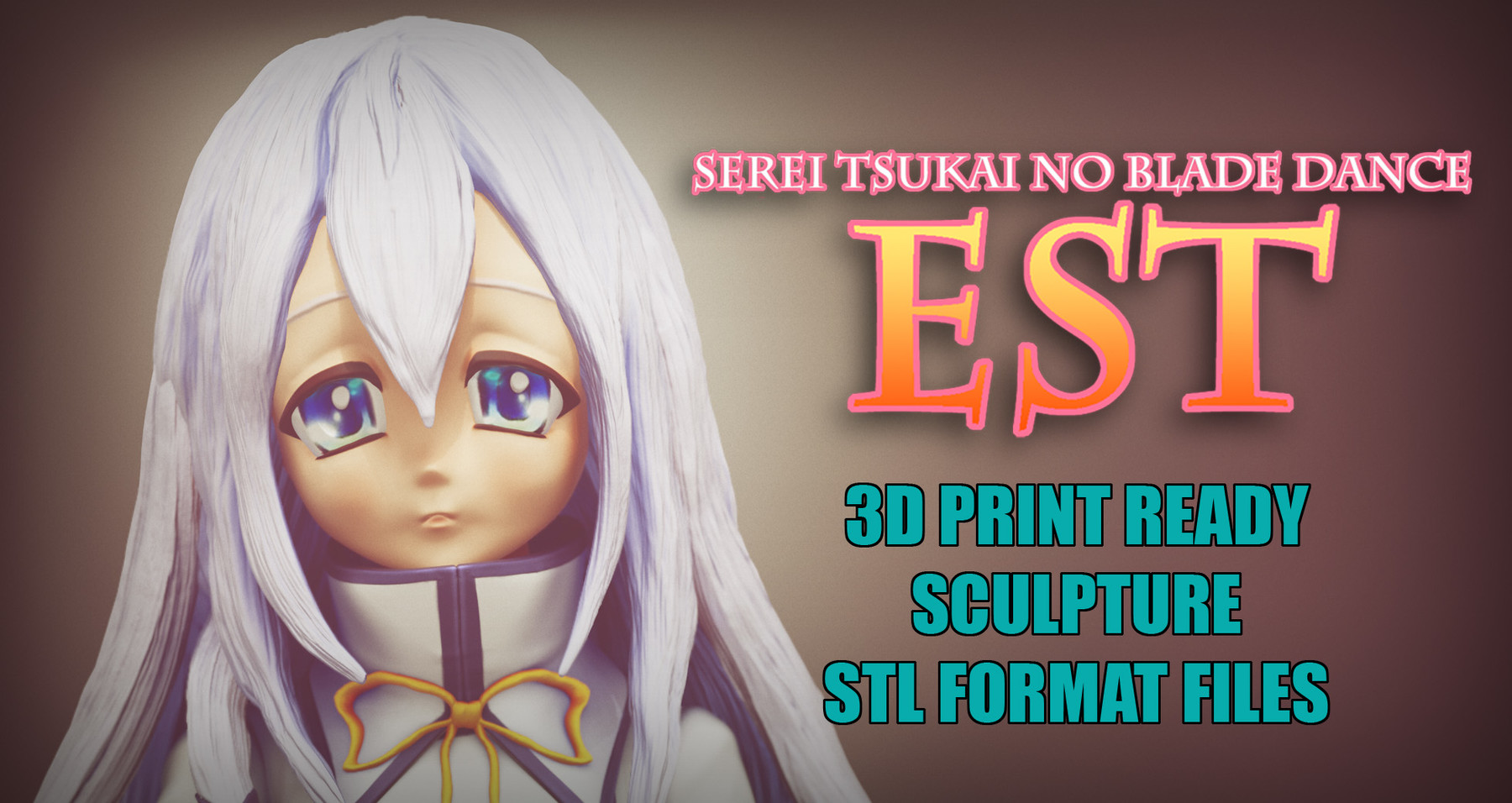ArtStation - Est 3D Printable Figure Serei Tsukai No Blade Dance | Game ...