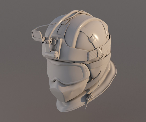 ArtStation - Tactical Helmet | Game Assets