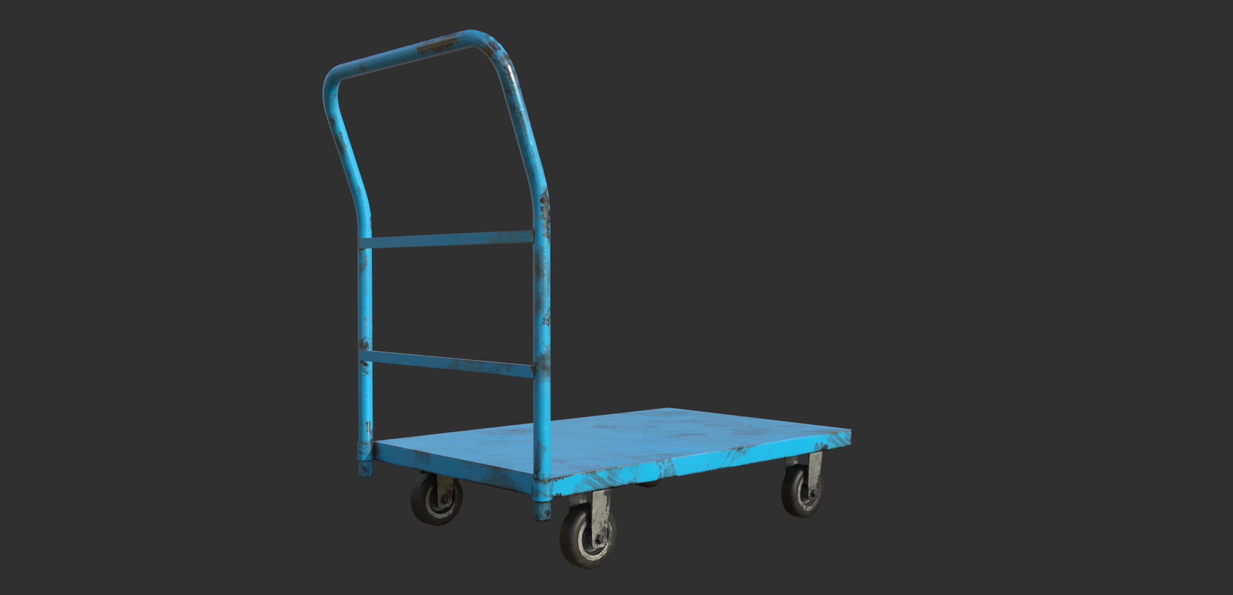 ArtStation - Industrial Trolley PBR Game Ready Low-poly | Game Assets