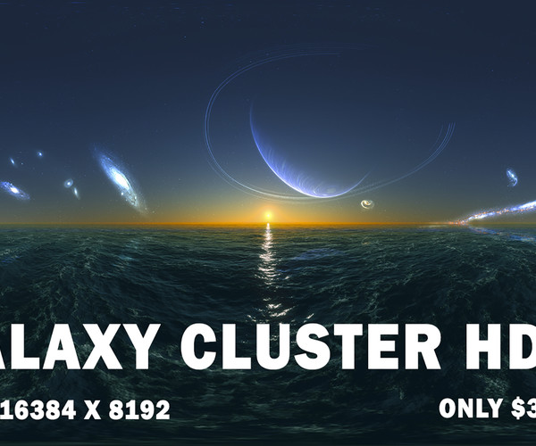 ArtStation - GALAXY CLUSTER HDRI | Artworks