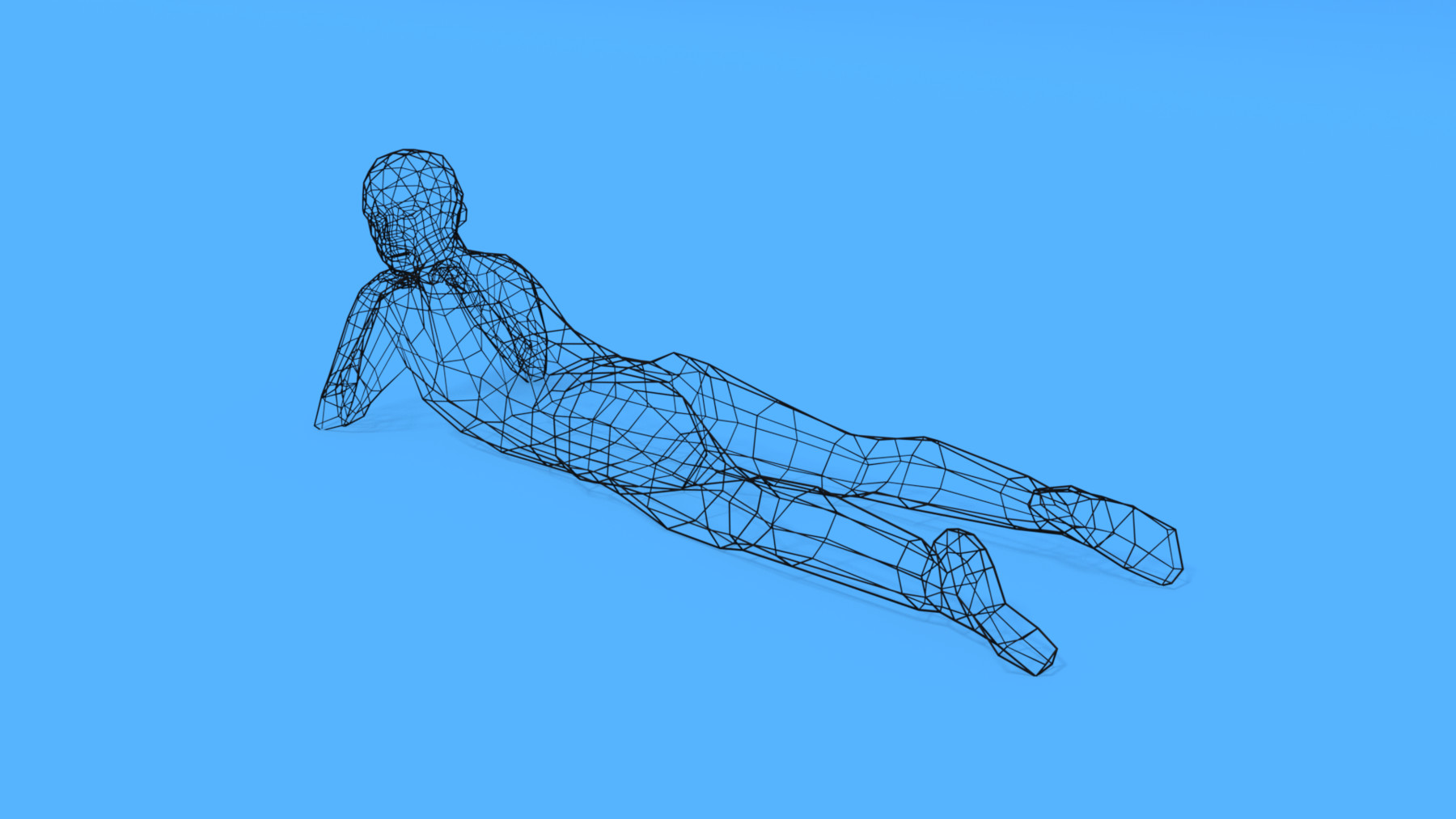ArtStation - Low Poly Kid Laying Down | Resources