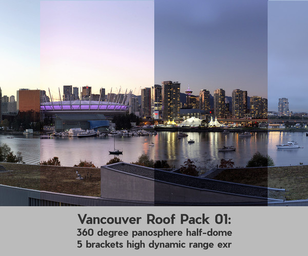 ArtStation - PanoSphere Vancouver Roof Pack 01 | Resources