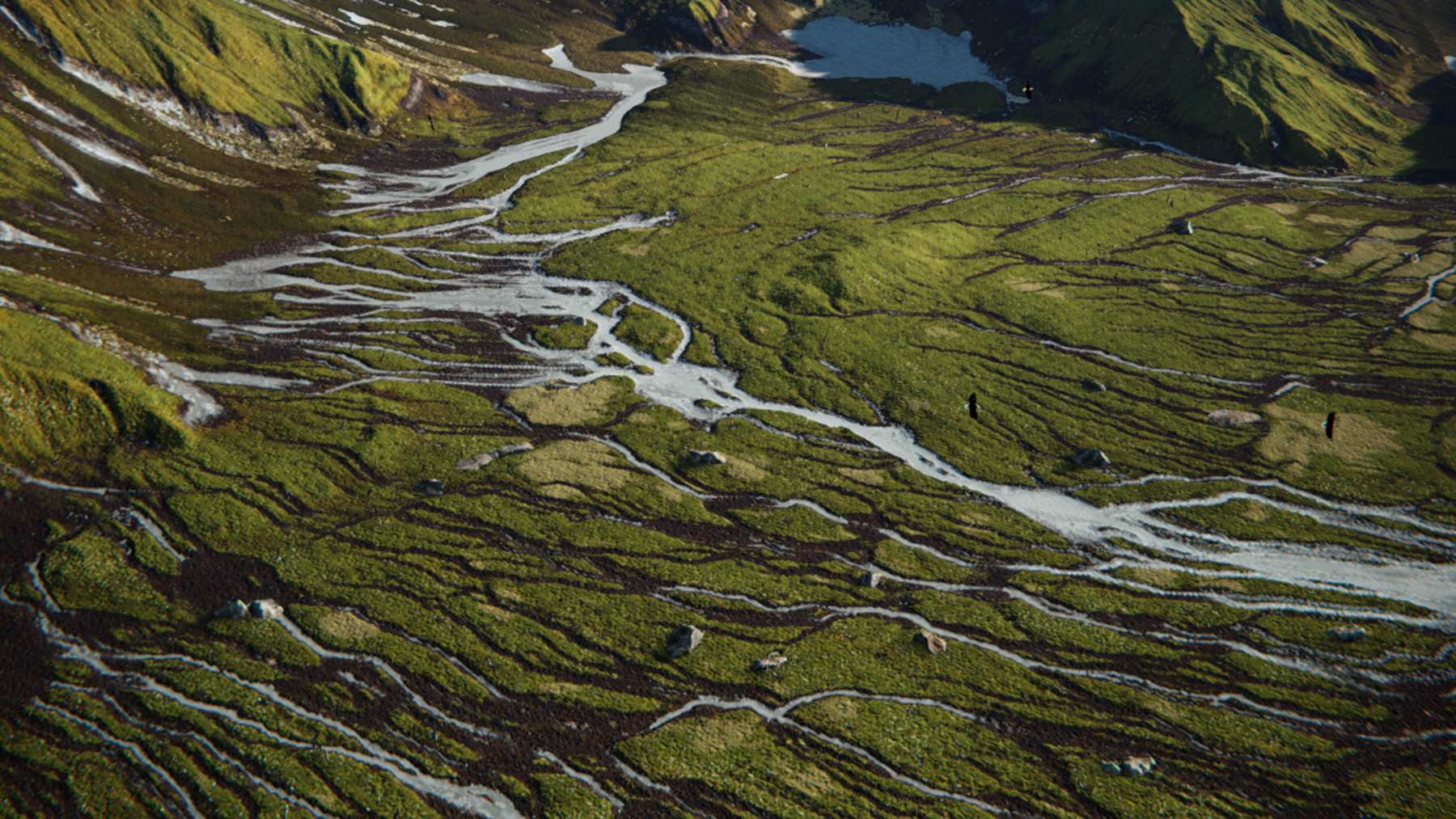 ArtStation - Mountain River Valley Environment - Unity 2017+ Project ...