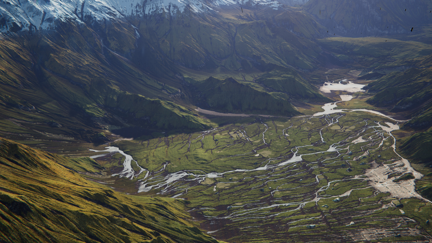 ArtStation - Mountain River Valley Environment - Unity 2017+ Project ...