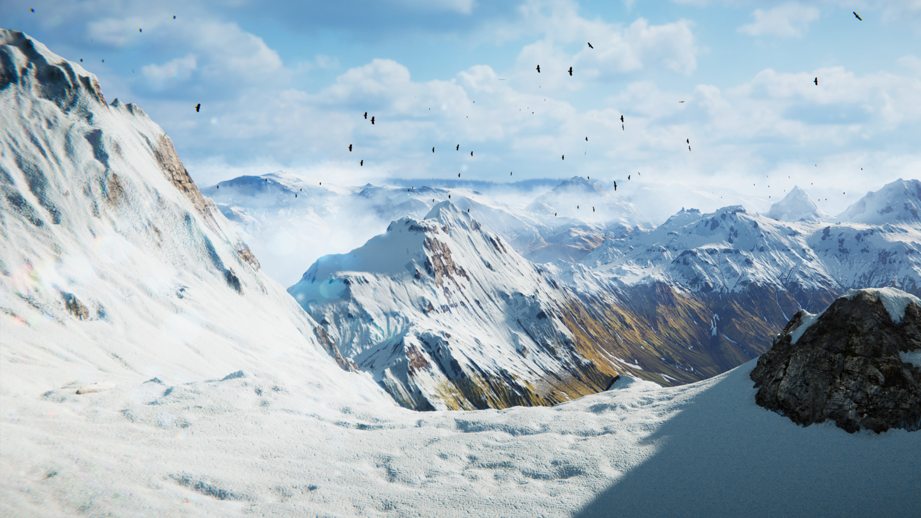 ArtStation - Mountain River Valley Environment - Unity 2017+ Project ...