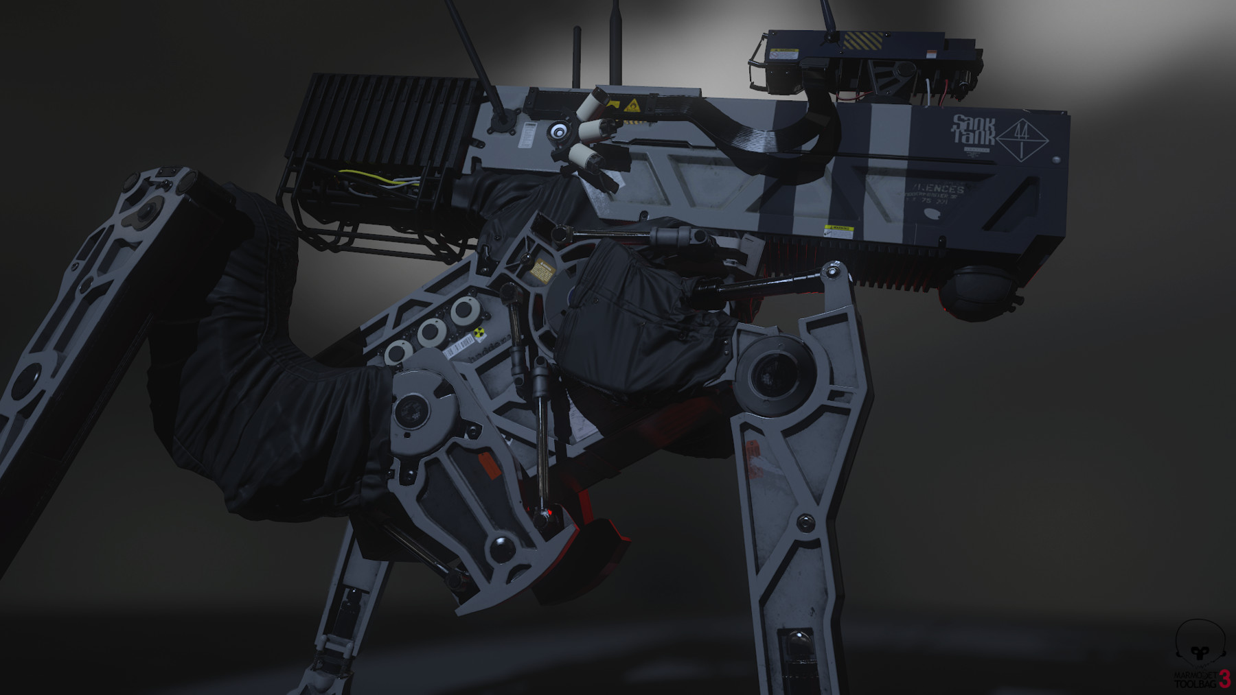 ArtStation - Keloid - Mecha Robotic War Unit | Game Assets