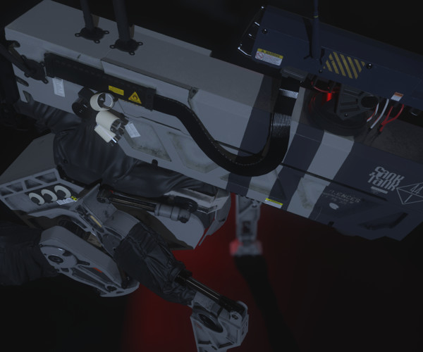 ArtStation - Keloid - Mecha Robotic War Unit | Game Assets