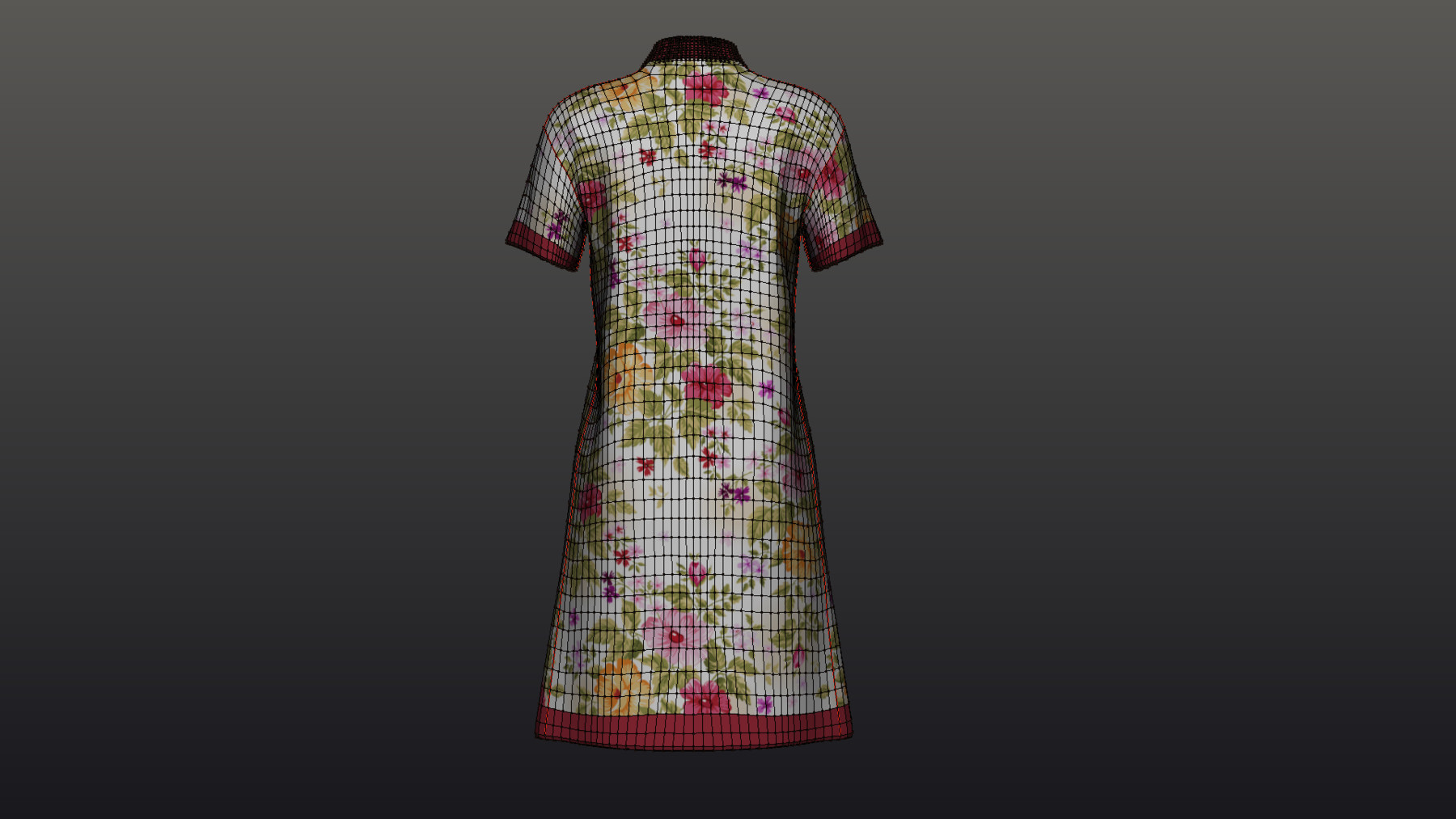 ArtStation - 3D Low Poly Shirt Dress | Resources