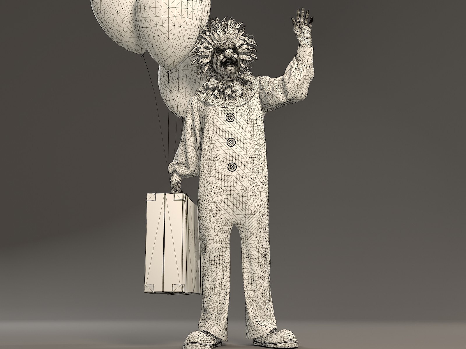 ArtStation - Clown Male ACC 2130 002 3D model | Resources